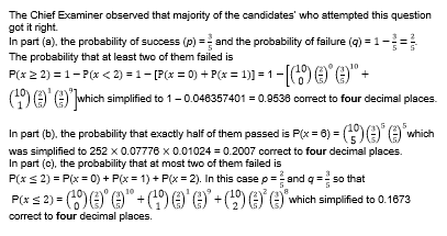 Further Mathematics Paper 2, WASSCE (SC), 2019