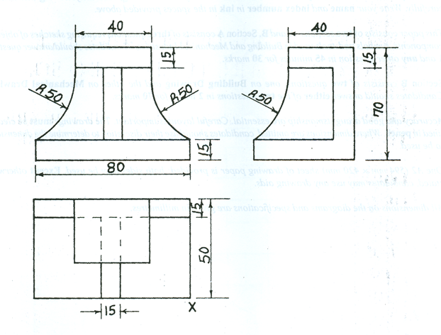 Technical Drawing Paper 3, May/June 2014